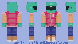 Alex // Hotline Miami Minecraft Skin