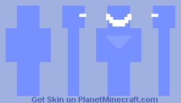 Light Blue Roaring Knight Minecraft Skin