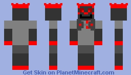 Gray hunder hulk Minecraft Skin