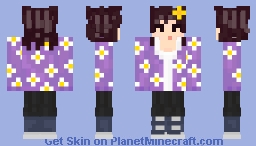 Night Springs!Sea (OC) Minecraft Skin