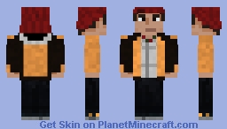Delsin Rowe with cole's jacket Minecraft Skin