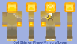 Humanoid Lucky Block Minecraft Skin