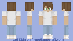 Fire Power Boy Minecraft Skin