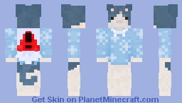Snow Warning Larry The Cat Minecraft Skin