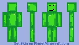 Slime Commoner Minecraft Skin