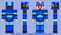 Second Armor X (Rockman X2) Minecraft Skin