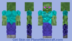 ender buff zombie Minecraft Skin