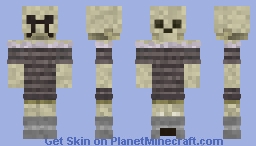 Skeleton Girl Minecraft Skin