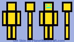 Geometry Dash Minecraft Skin