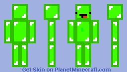 Split derp Minecraft Skin