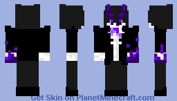 abyssal black flame dragon orv Minecraft Skin