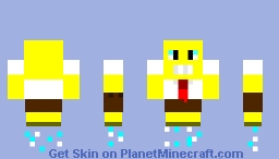 SpongeBob SquarePants Minecraft Skin