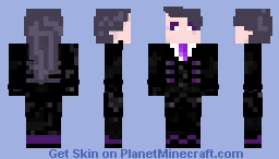 Hadrian, the Skulk Lord Minecraft Skin