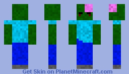 cool leader zombie Minecraft Skin