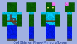 cool leader zombie Minecraft Skin