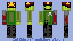 Pickle Man Minecraft Skin