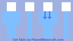 blue Minecraft Skin