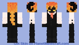 Pyre the Fire Dude Minecraft Skin