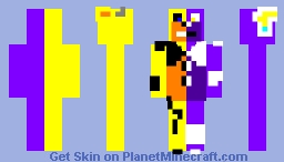 Withered golden shadow freddy Minecraft Skin