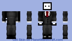 Mr. 2D Minecraft Skin