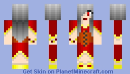 red Minecraft Skin