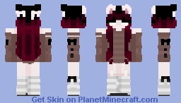 Cherry girl :3 Minecraft Skin