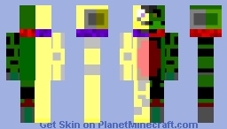 Monster spring golden trap Minecraft Skin