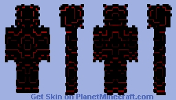 blood shadow Minecraft Skin
