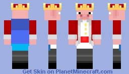 Technoblade remake Minecraft Skin