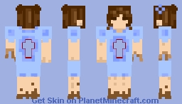 Brocken doll (no silly face) Minecraft Skin