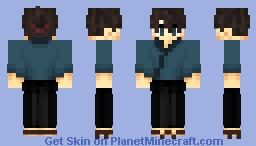 Blind Boxer Minecraft Skin