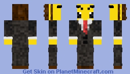 Fancy Bee Minecraft Skin