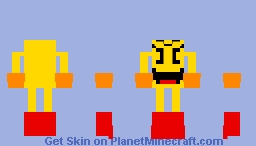 PAC Man Minecraft Skin