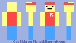 Red Hat Mafia Man Minecraft Skin