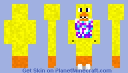 Fnaf Chica Minecraft Skin