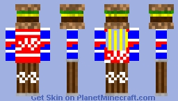 Fast-Food Man Minecraft Skin