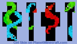 worm time Minecraft Skin