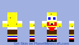 spongebob Minecraft Skin