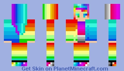 RAINBOWS Minecraft Skin