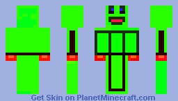 the green thing Minecraft Skin