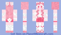 pink bunny girl Minecraft Skin
