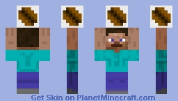 Steve with coffee Minecraft Skin
