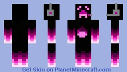 pink creeper Minecraft Skin