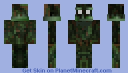 swamp monster edited Minecraft Skin