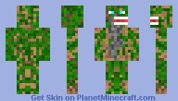 Noob tree man Minecraft Skin