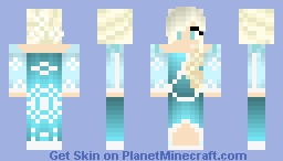 Elsa Minecraft Skin