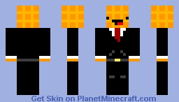 Fancy Waffle Man Minecraft Skin