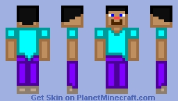 Classic Steve Minecraft Skin