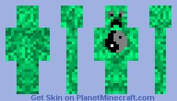 Peaceful Creeper- Fixed Minecraft Skin