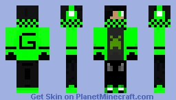 Genji the gamer Minecraft Skin